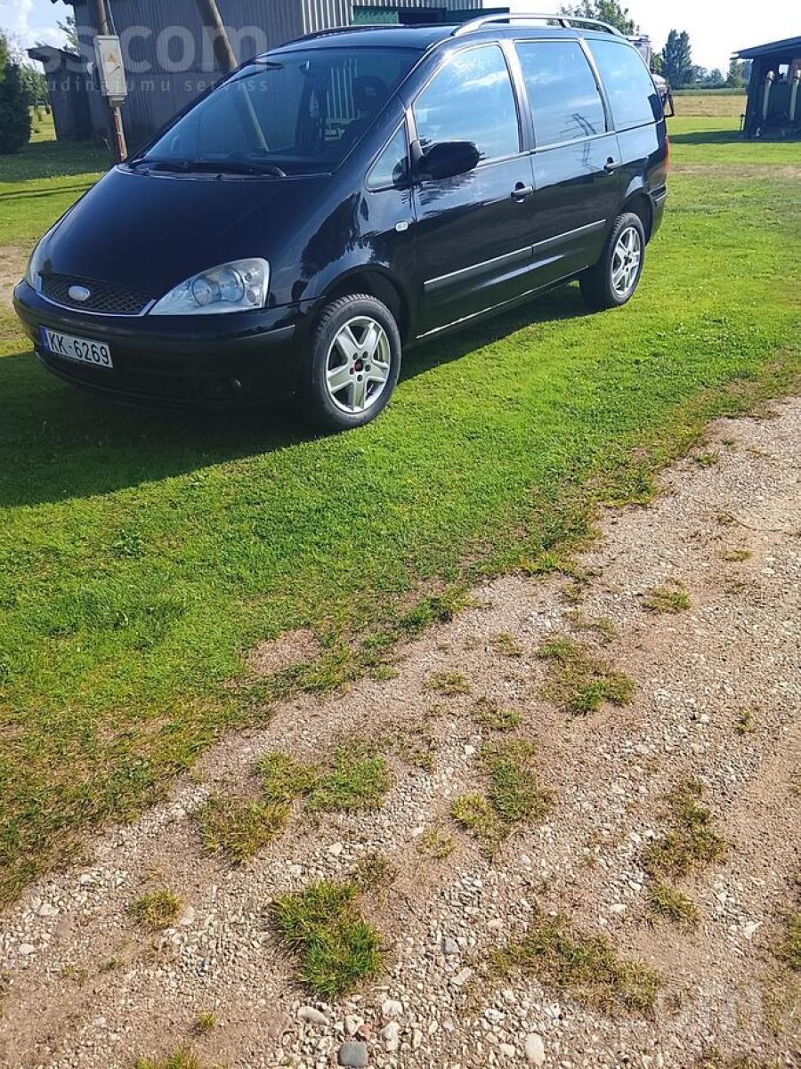Black Ford Galaxy 2003 in Valmiera, with an engine capacity of 1.90 L and mileage of 580 thousand km for 700 €, photo 10 on AUTOMOTO.COM.LV