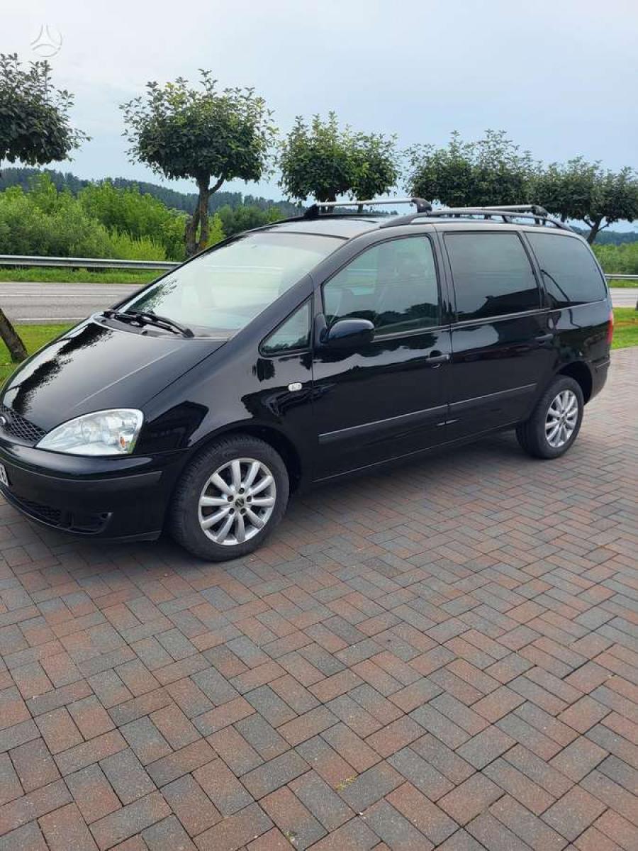 Melns Ford Galaxy 2003 Kauņa, ar dzinēja tilpumu 1.90 L un nobraukumu 308 tūkst. km par 1550 €, foto 1 vietnē AUTOMOTO.COM.LV