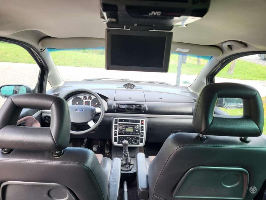 Melns Ford Galaxy 2003 Kauņa, ar dzinēja tilpumu 1.90 L un nobraukumu 308 tūkst. km par 1550 €, foto 8 vietnē AUTOMOTO.COM.LV