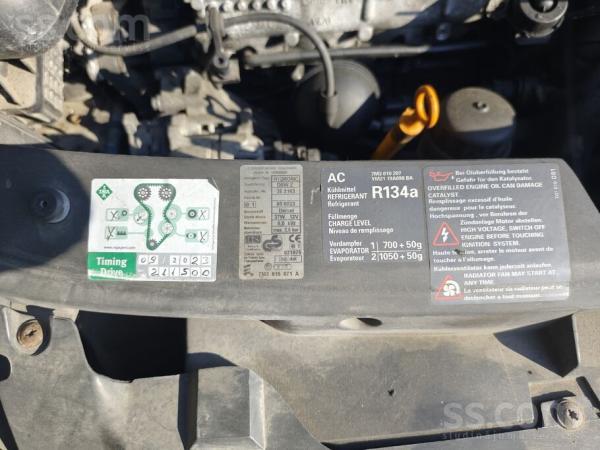 Черный Форд Галакси 2005 в Рига, объемом двигателя 1.90 л и пробегом 217 тыс. км за 1100 €, фото 9 на AUTOMOTO.COM.LV