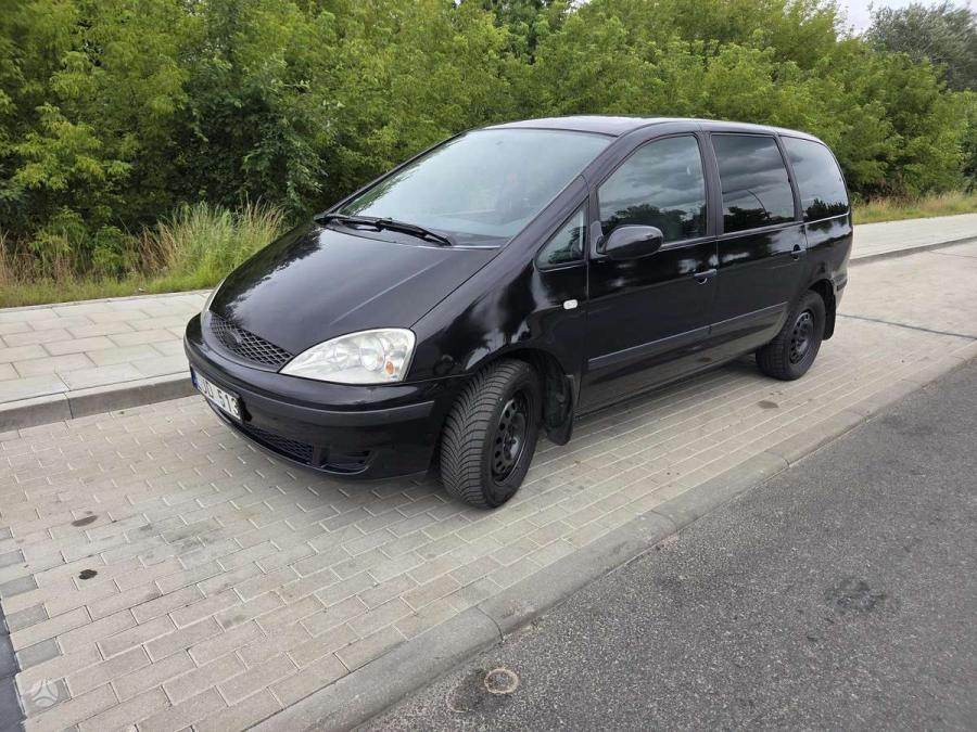 Black Ford Galaxy 2005 in Vilnius, with an engine capacity of 1.90 L and mileage of 267 thousand km for 1750 €, photo 1 on AUTOMOTO.COM.LV