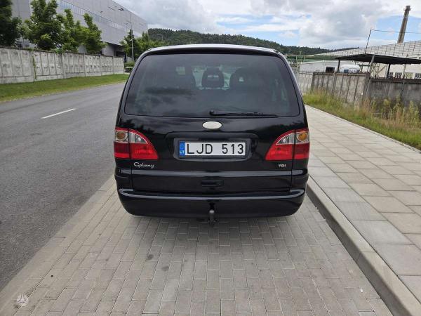 Black Ford Galaxy 2005 in Vilnius, with an engine capacity of 1.90 L and mileage of 267 thousand km for 1750 €, photo 6 on AUTOMOTO.COM.LV