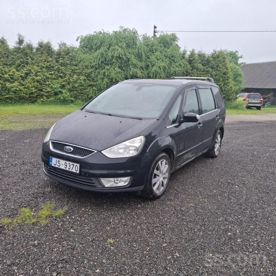 Black Ford Galaxy 2006 in Cesis, with an engine capacity of 1.80 L and mileage of 307 thousand km for 2100 €, photo 1 on AUTOMOTO.COM.LV