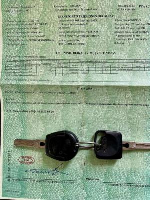 Черный Форд Галакси 2006 в Вильнюс, объемом двигателя 1.90 л и пробегом 320 тыс. км за 1500 €, фото 17 на AUTOMOTO.COM.LV