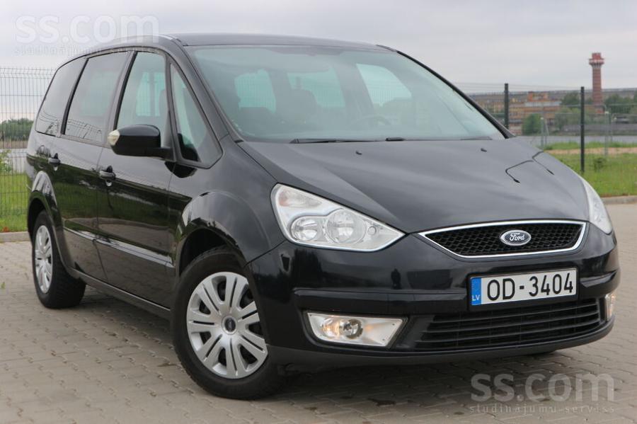 Melns Ford Galaxy 2007 Rīga, ar dzinēja tilpumu 2.00 L un nobraukumu 266 tūkst. km par 3750 €, foto 1 vietnē AUTOMOTO.COM.LV
