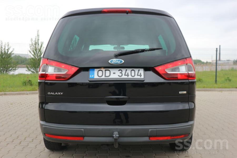 Melns Ford Galaxy 2007 Rīga, ar dzinēja tilpumu 2.00 L un nobraukumu 266 tūkst. km par 3750 €, foto 9 vietnē AUTOMOTO.COM.LV