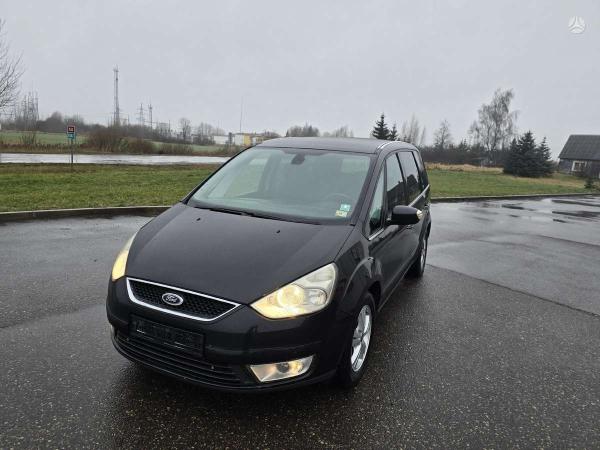 Black Ford Galaxy 2007 in Ukmerge, with an engine capacity of 2.00 L and mileage of 26 thousand km for 3200 €, photo 1 on AUTOMOTO.COM.LV
