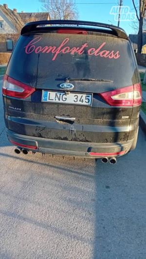 Black Ford Galaxy 2007 in Vilnius, with an engine capacity of 2.00 L and mileage of 230 thousand km for 3100 €, photo 13 on AUTOMOTO.COM.LV