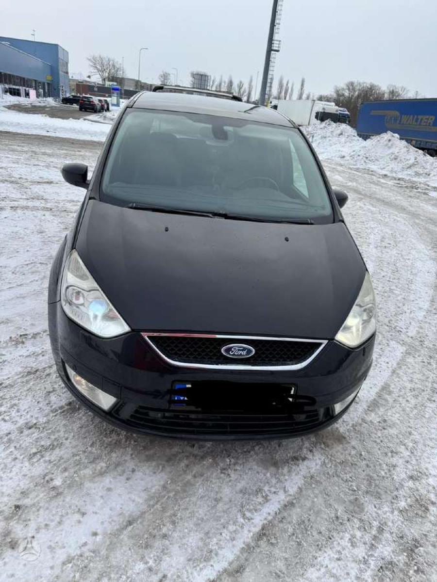 Black Ford Galaxy 2007 in Klaipeda, with an engine capacity of 2.00 L and mileage of 340 thousand km for 2000 €, photo 1 on AUTOMOTO.COM.LV