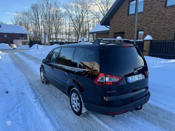 Black Ford Galaxy 2007 in Klaipeda, with an engine capacity of 2.00 L and mileage of 252 thousand km for 2900 €, photo 7 on AUTOMOTO.COM.LV