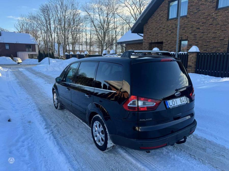 Black Ford Galaxy 2007 in Klaipeda, with an engine capacity of 2.00 L and mileage of 252 thousand km for 2900 €, photo 7 on AUTOMOTO.COM.LV