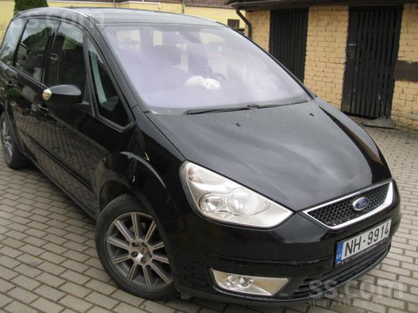 Black Ford Galaxy 2007 in Saldus, with an engine capacity of 1.80 L and mileage of 300 thousand km for 3800 €, photo 9 on AUTOMOTO.COM.LV