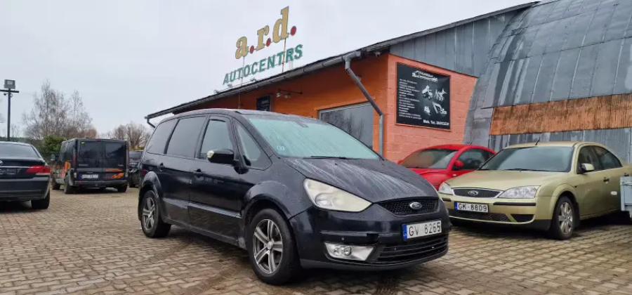 Black Ford Galaxy 2007 in Valmiera, with an engine capacity of 2.00 L and mileage of 498 thousand km for 1200 €, photo 1 on AUTOMOTO.COM.LV