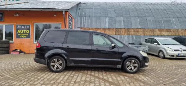 Black Ford Galaxy 2007 in Valmiera, with an engine capacity of 2.00 L and mileage of 498 thousand km for 1200 €, photo 2 on AUTOMOTO.COM.LV