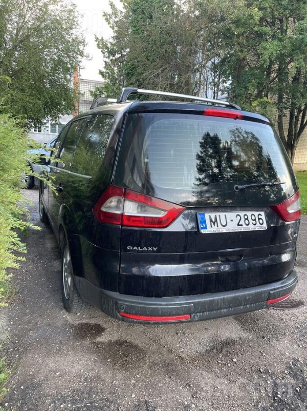 Ford Galaxy 2007 in Tukums on AUTOMOTO.COM.LV Black Ford Galaxy 2007 in Tukums, with an engine capacity of 2.00 L and mileage of 266 thousand km for 4000 €, photo 7 on AUTOMOTO.COM.LV