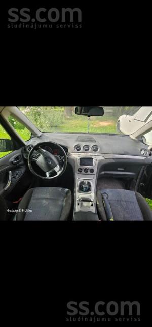 Black Ford Galaxy 2008 in Saldus, with an engine capacity of 1.80 L and mileage of 401 thousand km for 1500 €, photo 3 on AUTOMOTO.COM.LV