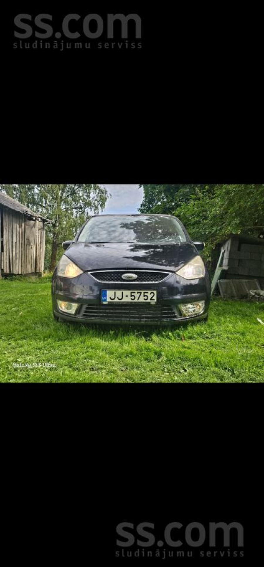 Black Ford Galaxy 2008 in Saldus, with an engine capacity of 1.80 L and mileage of 401 thousand km for 1500 €, photo 10 on AUTOMOTO.COM.LV