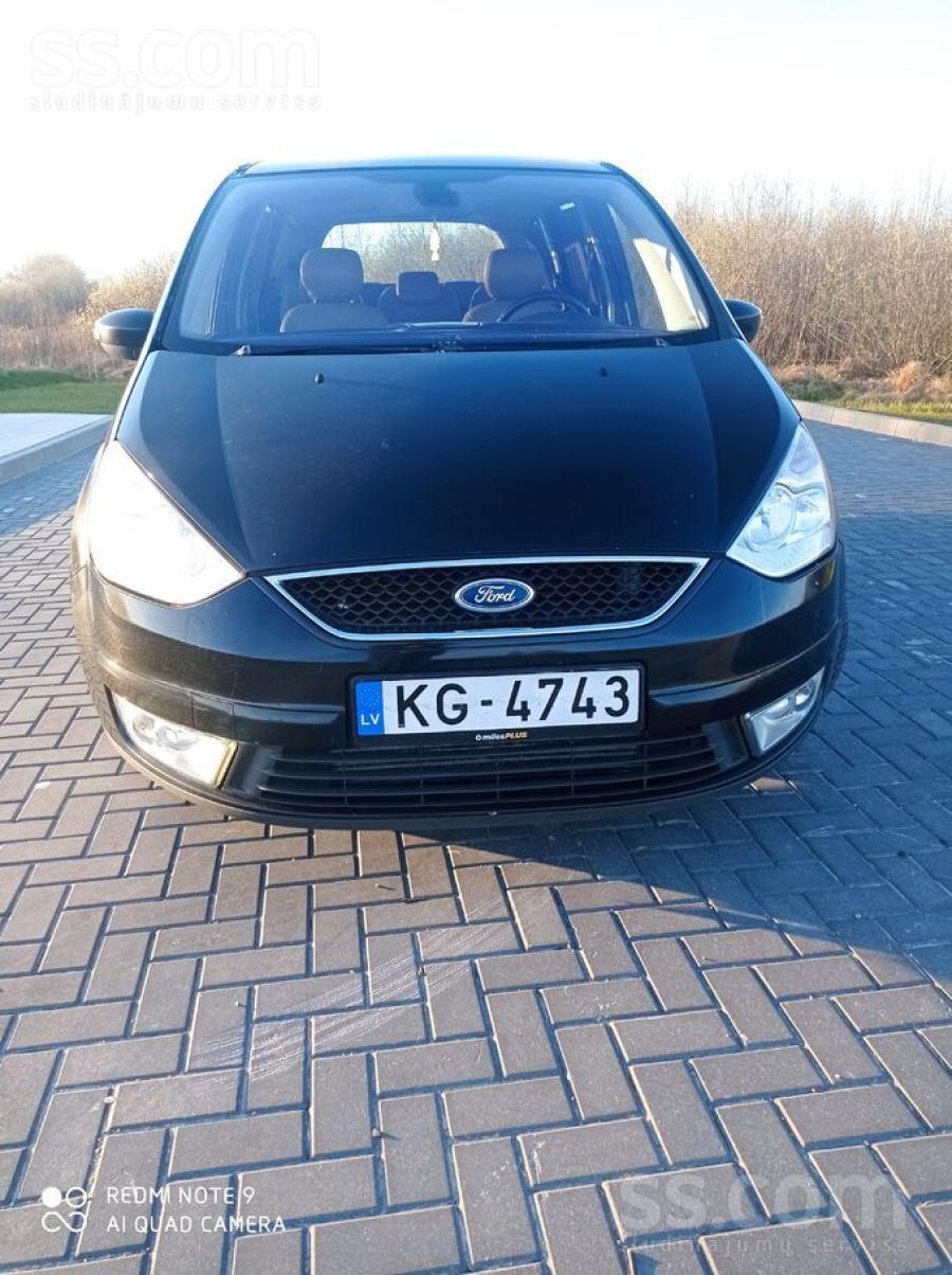 Black Ford Galaxy 2009 in Kuldiga, with an engine capacity of 2.00 L and mileage of 350 thousand km for 2650 €, photo 1 on AUTOMOTO.COM.LV
