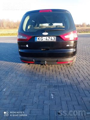 Black Ford Galaxy 2009 in Kuldiga, with an engine capacity of 2.00 L and mileage of 350 thousand km for 2650 €, photo 5 on AUTOMOTO.COM.LV