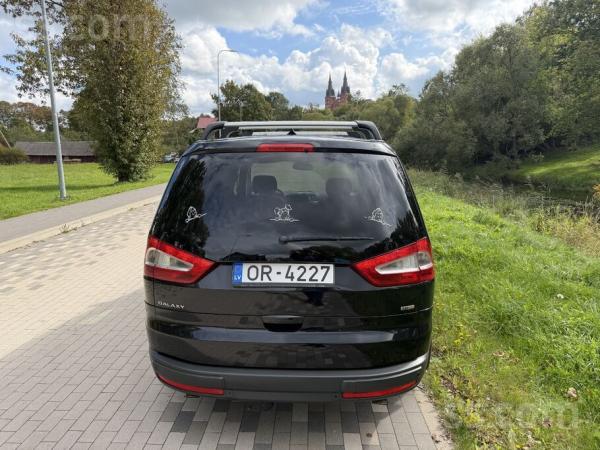 Black Ford Galaxy 2009 in Rezekne, with an engine capacity of 2.20 L and mileage of 0 thousand km for 4450 €, photo 7 on AUTOMOTO.COM.LV