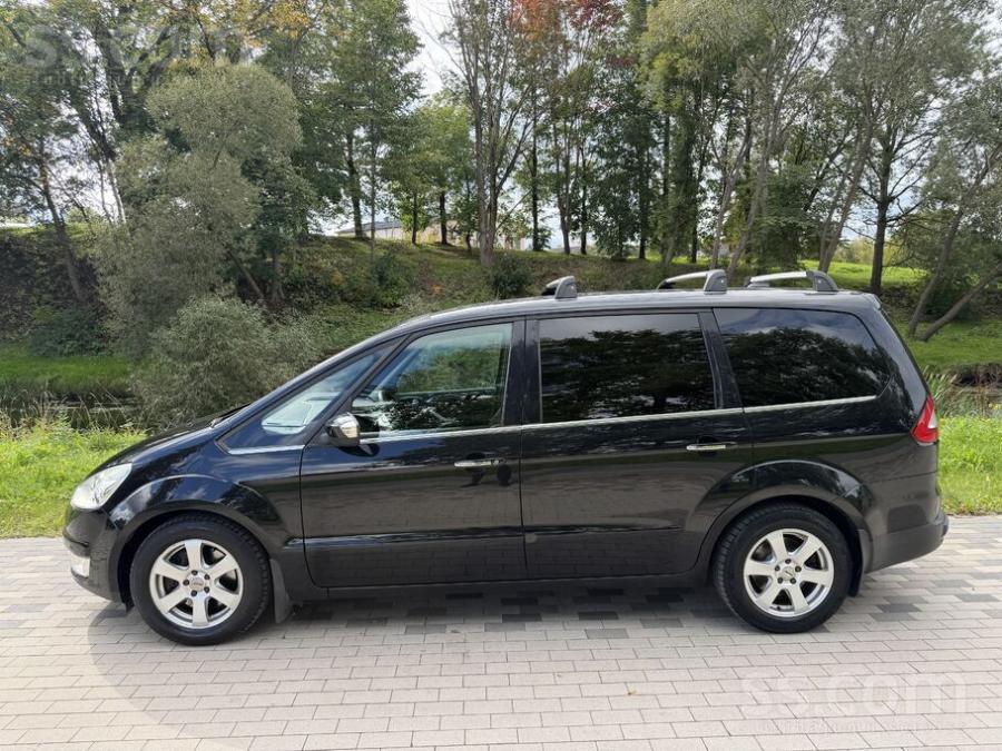 Black Ford Galaxy 2009 in Rezekne, with an engine capacity of 2.20 L and mileage of 0 thousand km for 4450 €, photo 10 on AUTOMOTO.COM.LV