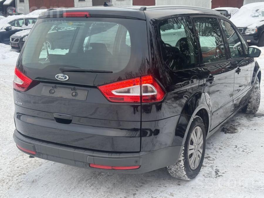 Black Ford Galaxy 2010 in Riga, with an engine capacity of 2.00 L and mileage of 230 thousand km for 5250 €, photo 7 on AUTOMOTO.COM.LV