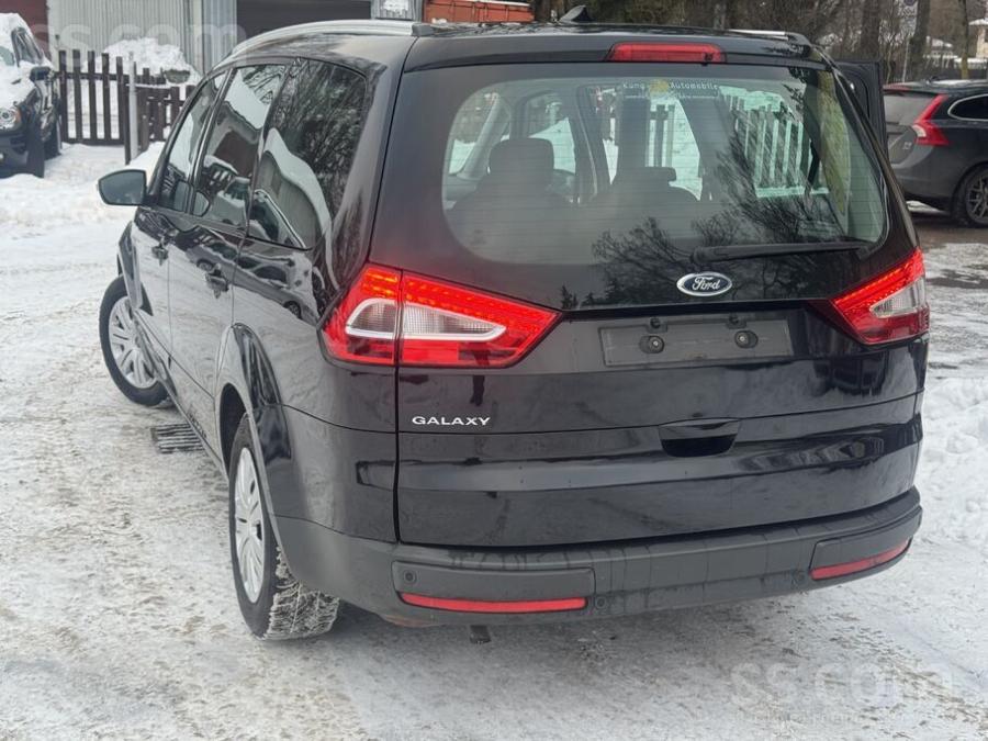 Black Ford Galaxy 2010 in Riga, with an engine capacity of 2.00 L and mileage of 230 thousand km for 5250 €, photo 9 on AUTOMOTO.COM.LV