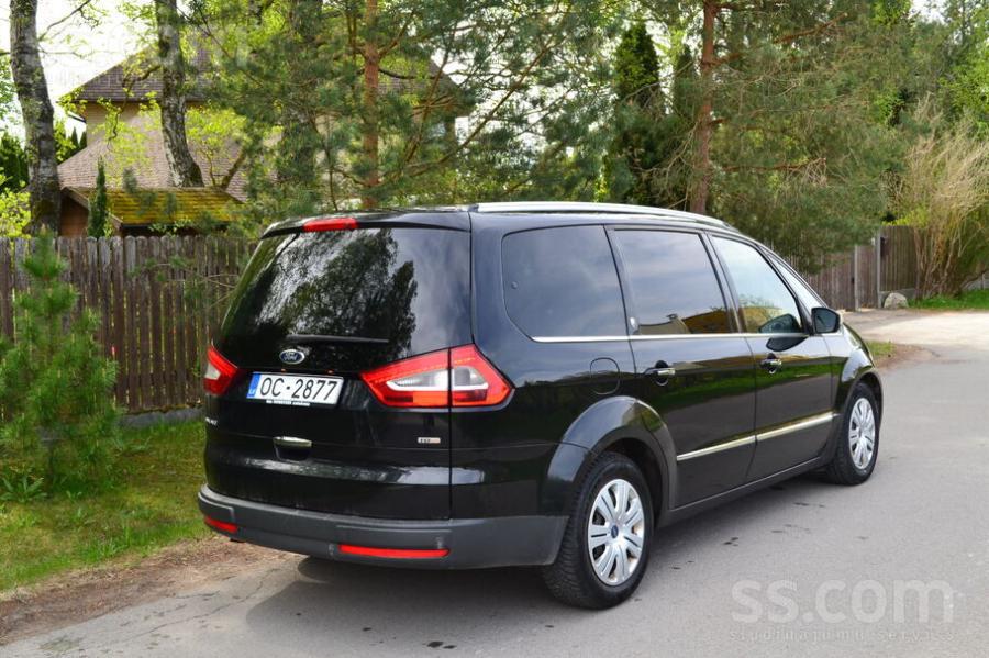 Melns Ford Galaxy 2010 Rīga, ar dzinēja tilpumu 2.00 L un nobraukumu 270 tūkst. km par 3650 €, foto 6 vietnē AUTOMOTO.COM.LV