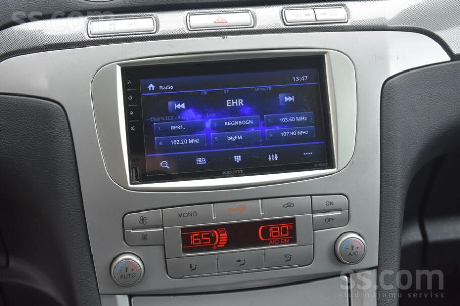 Black Ford Galaxy 2010 in Riga, with an engine capacity of 2.00 L and mileage of 305 thousand km for 4990 €, photo 18 on AUTOMOTO.COM.LV