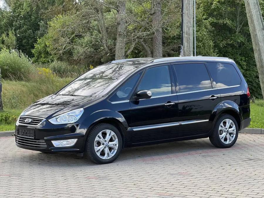 Black Ford Galaxy 2010 in Cesis, with an engine capacity of 2.00 L and mileage of 237 thousand km for 6950 €, photo 3 on AUTOMOTO.COM.LV
