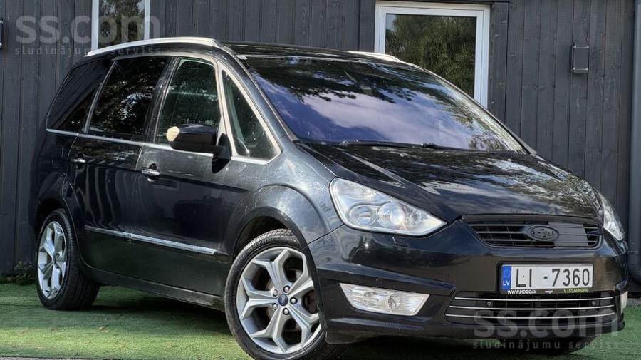 Black Ford Galaxy 2010 in Riga, with an engine capacity of 2.00 L and mileage of 0 thousand km for 3250 €, photo 3 on AUTOMOTO.COM.LV