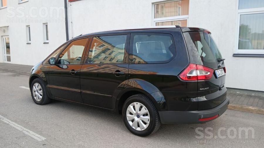 Black Ford Galaxy 2011 in Rezekne, with an engine capacity of 2.00 L and mileage of 0 thousand km for 4850 €, photo 5 on AUTOMOTO.COM.LV