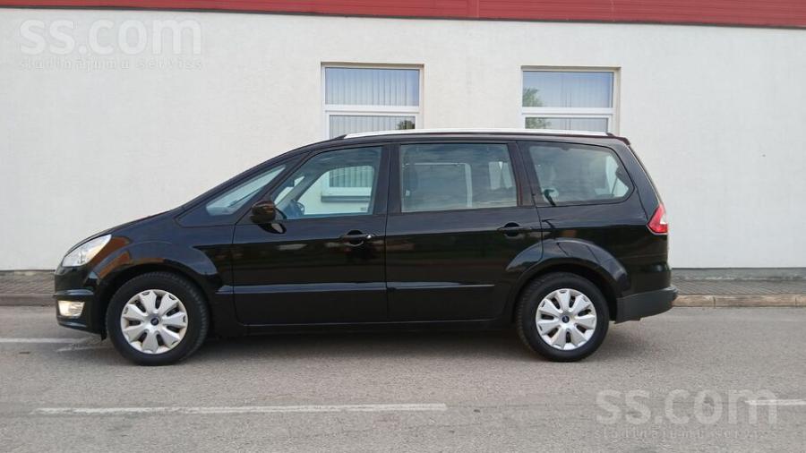 Black Ford Galaxy 2011 in Rezekne, with an engine capacity of 2.00 L and mileage of 0 thousand km for 4850 €, photo 8 on AUTOMOTO.COM.LV