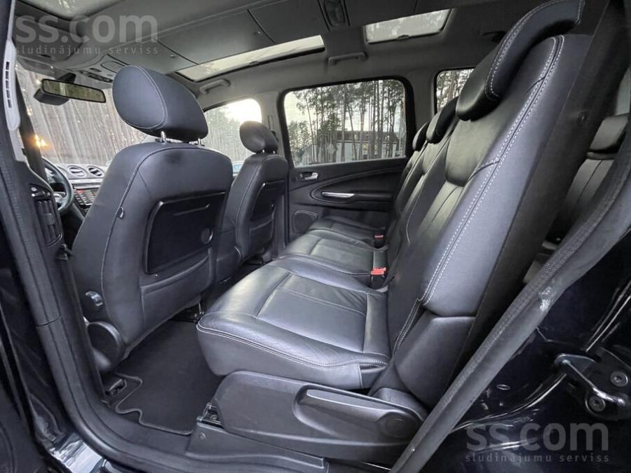 Black Ford Galaxy 2011 in Jurmala, with an engine capacity of 2.20 L and mileage of 230 thousand km for 5650 €, photo 22 on AUTOMOTO.COM.LV