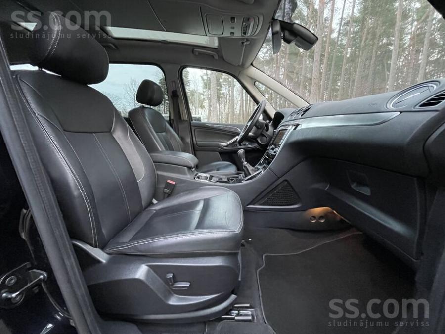 Black Ford Galaxy 2011 in Jurmala, with an engine capacity of 2.20 L and mileage of 230 thousand km for 5650 €, photo 27 on AUTOMOTO.COM.LV