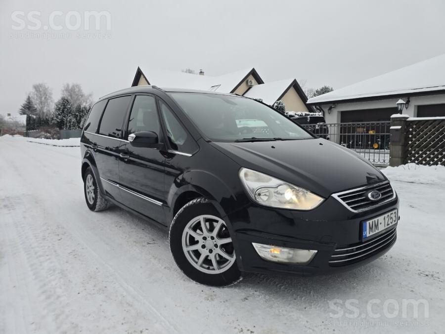 Black Ford Galaxy 2011 in Riga, with an engine capacity of 2.00 L and mileage of 0 thousand km for 3990 €, photo 2 on AUTOMOTO.COM.LV