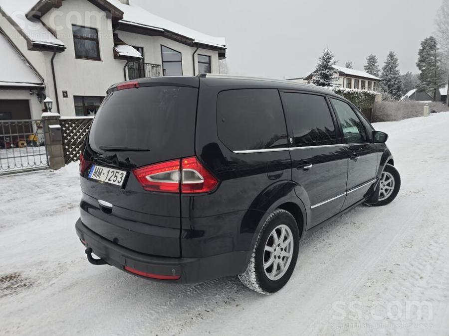 Black Ford Galaxy 2011 in Riga, with an engine capacity of 2.00 L and mileage of 0 thousand km for 3990 €, photo 3 on AUTOMOTO.COM.LV