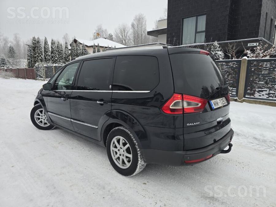Black Ford Galaxy 2011 in Riga, with an engine capacity of 2.00 L and mileage of 0 thousand km for 3990 €, photo 4 on AUTOMOTO.COM.LV