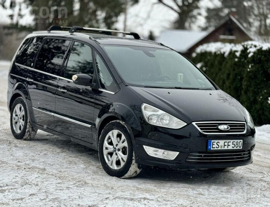 Black Ford Galaxy 2011 in Jurmala, with an engine capacity of 2.00 L and mileage of 0 thousand km for 5490 €, photo 1 on AUTOMOTO.COM.LV