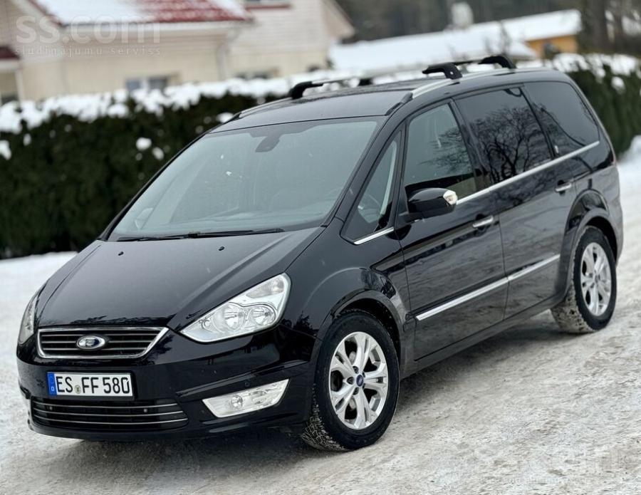 Black Ford Galaxy 2011 in Jurmala, with an engine capacity of 2.00 L and mileage of 0 thousand km for 5490 €, photo 2 on AUTOMOTO.COM.LV