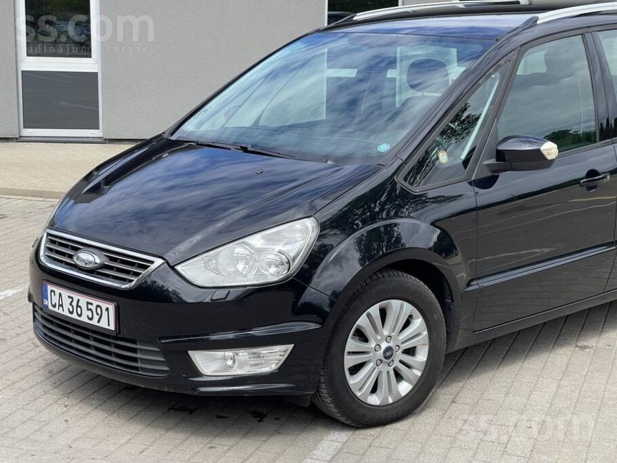 Black Ford Galaxy 2011 in Jurmala, with an engine capacity of 2.00 L and mileage of 0 thousand km for 5650 €, photo 8 on AUTOMOTO.COM.LV