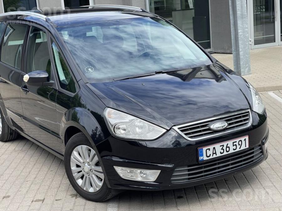 Black Ford Galaxy 2011 in Jurmala, with an engine capacity of 2.00 L and mileage of 0 thousand km for 5650 €, photo 12 on AUTOMOTO.COM.LV