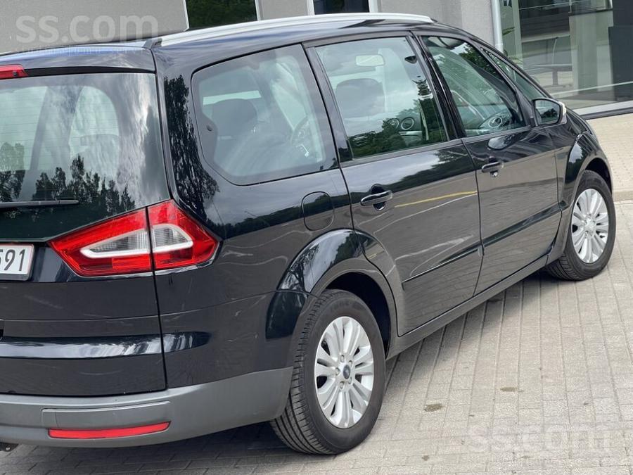 Black Ford Galaxy 2011 in Jurmala, with an engine capacity of 2.00 L and mileage of 0 thousand km for 5650 €, photo 13 on AUTOMOTO.COM.LV