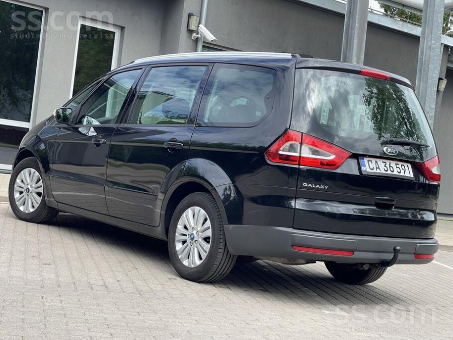Black Ford Galaxy 2011 in Jurmala, with an engine capacity of 2.00 L and mileage of 0 thousand km for 5650 €, photo 17 on AUTOMOTO.COM.LV
