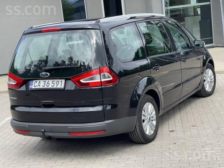 Black Ford Galaxy 2011 in Jurmala, with an engine capacity of 2.00 L and mileage of 0 thousand km for 5650 €, photo 19 on AUTOMOTO.COM.LV