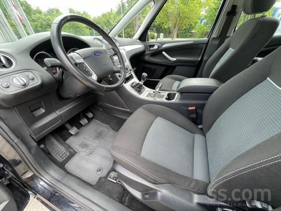 Black Ford Galaxy 2011 in Jurmala, with an engine capacity of 2.00 L and mileage of 0 thousand km for 5650 €, photo 23 on AUTOMOTO.COM.LV