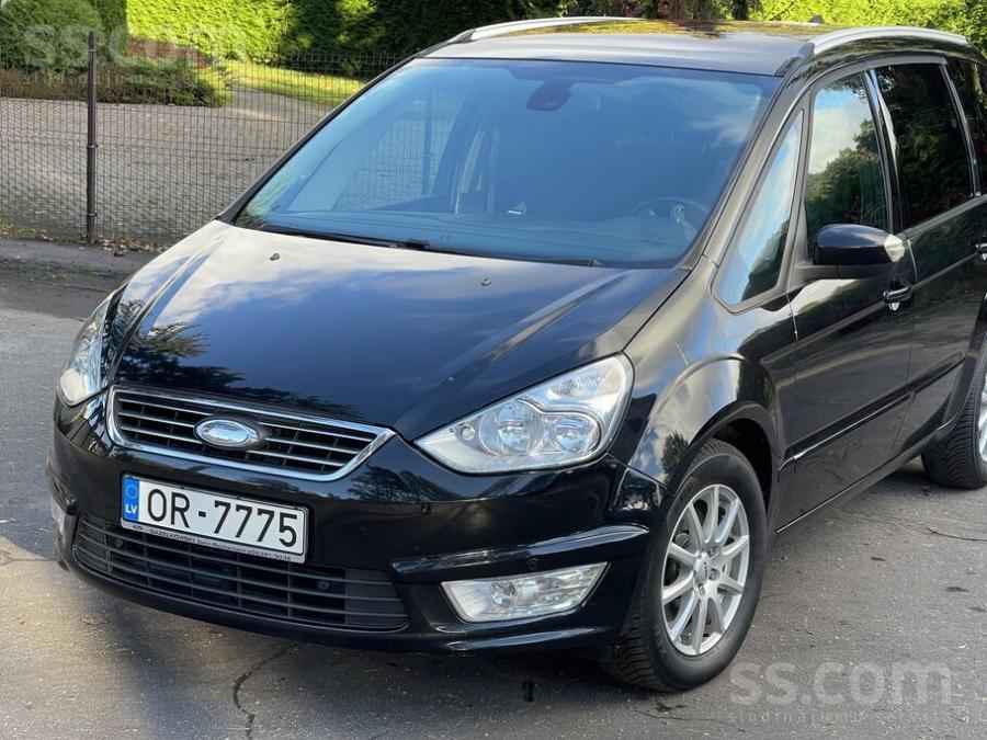Black Ford Galaxy 2011 in Jurmala, with an engine capacity of 2.00 L and mileage of 0 thousand km for 5390 €, photo 6 on AUTOMOTO.COM.LV