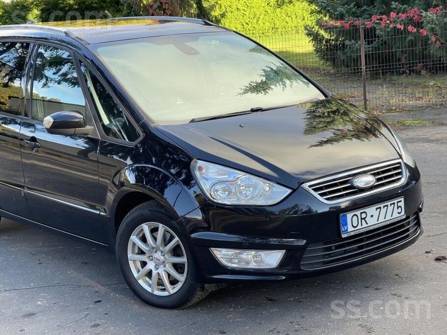 Black Ford Galaxy 2011 in Jurmala, with an engine capacity of 2.00 L and mileage of 0 thousand km for 5390 €, photo 8 on AUTOMOTO.COM.LV