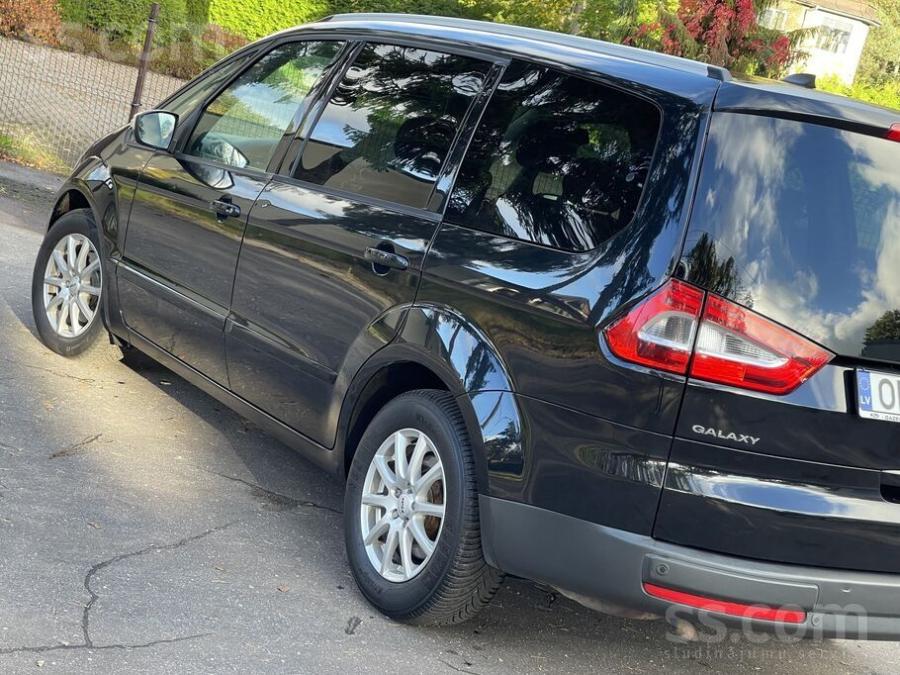 Black Ford Galaxy 2011 in Jurmala, with an engine capacity of 2.00 L and mileage of 0 thousand km for 5390 €, photo 10 on AUTOMOTO.COM.LV