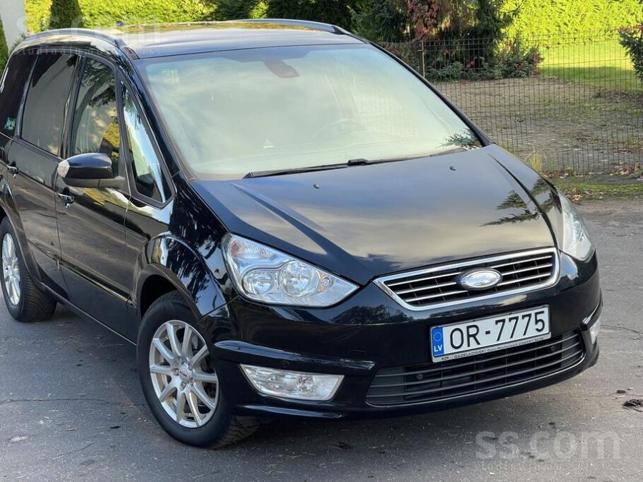 Black Ford Galaxy 2011 in Jurmala, with an engine capacity of 2.00 L and mileage of 0 thousand km for 5390 €, photo 14 on AUTOMOTO.COM.LV